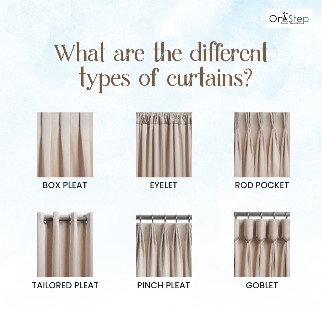 Types of Curtains For Your Home